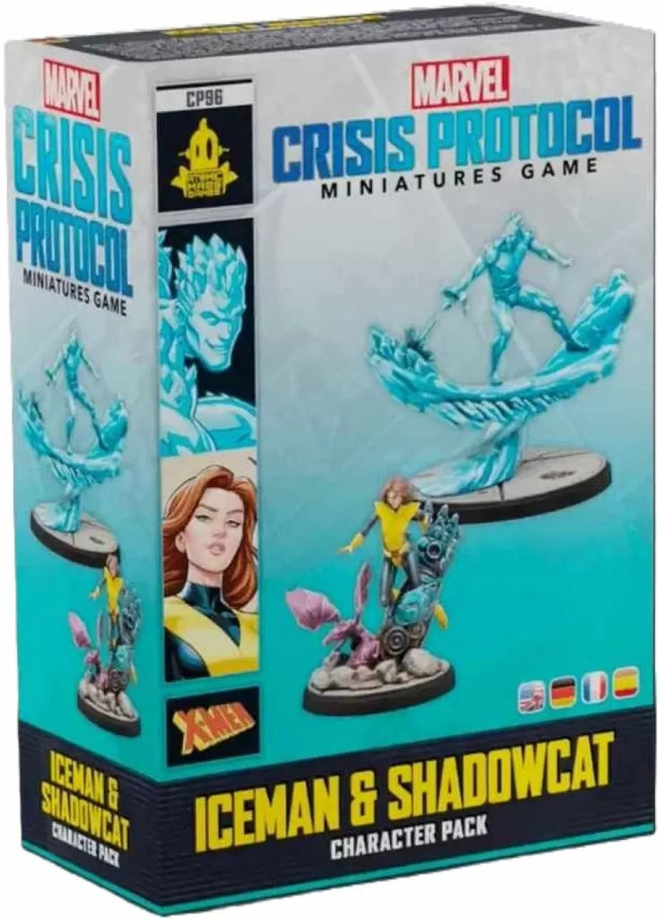 Marvel Crisis Protocol Miniatures Game Iceman & Shadowcat