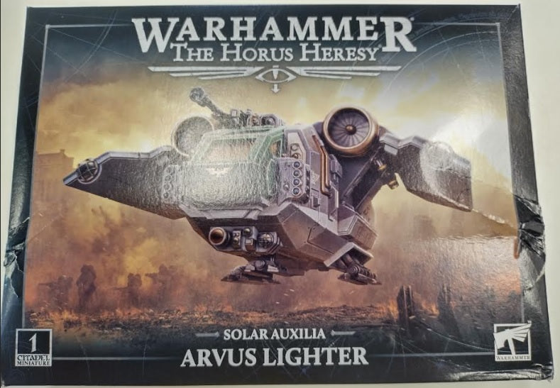 Warhammer The Horus Heresy Arvus Lighter (small damage to front of box