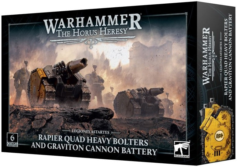 Warhammer The Horus Heresy Rapier Quad Heavy Bolters and Graviton Cann