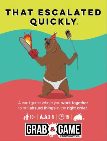 Grab & Game - That Escalated Quickly (By Exploding Kittens)