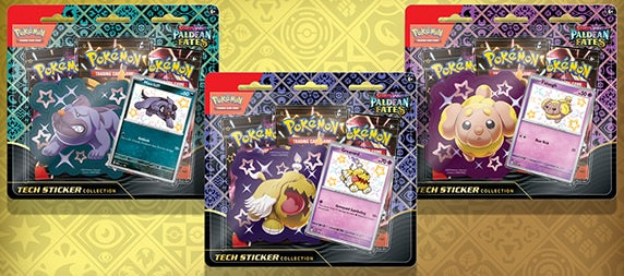 Pokémon TCG Scarlet & Violet 4.5 Paldean Fates Tech Sticker Blister Se