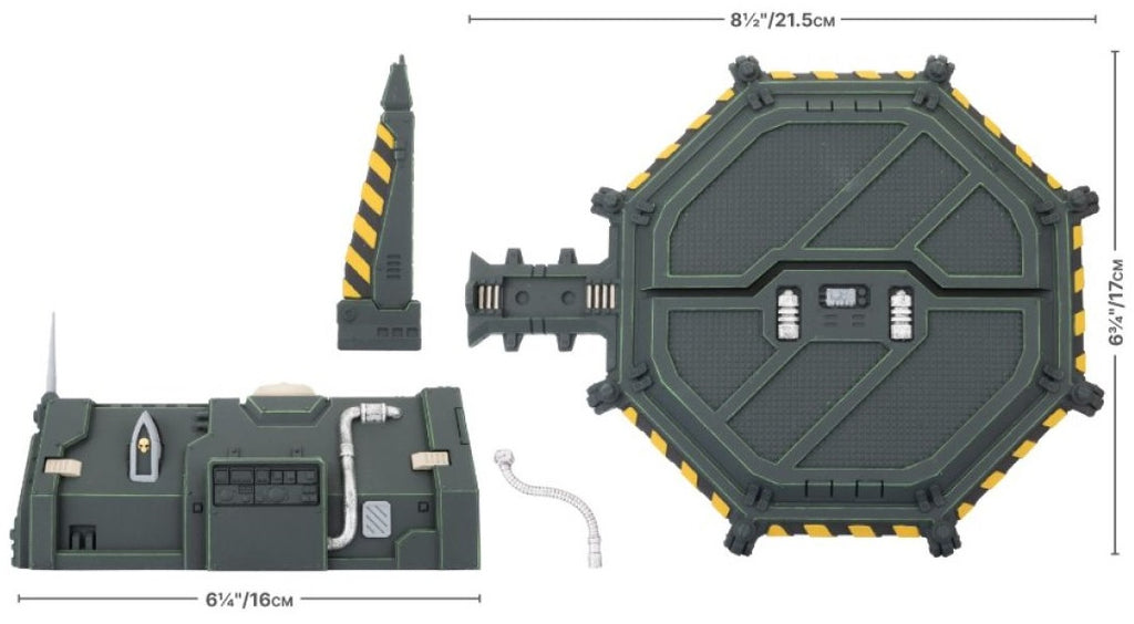 Battlefield in a Box Gothic Sector Legion Chapel Barracks