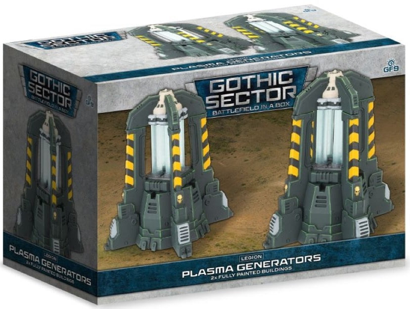 Battlefield in a Box Gothic Sector Legion Plasma Generators