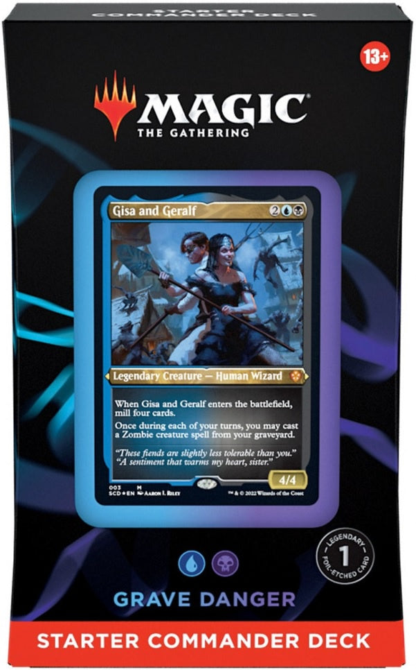 Magic the Gathering Starter Commander 2022 Commander Deck Grave Danger