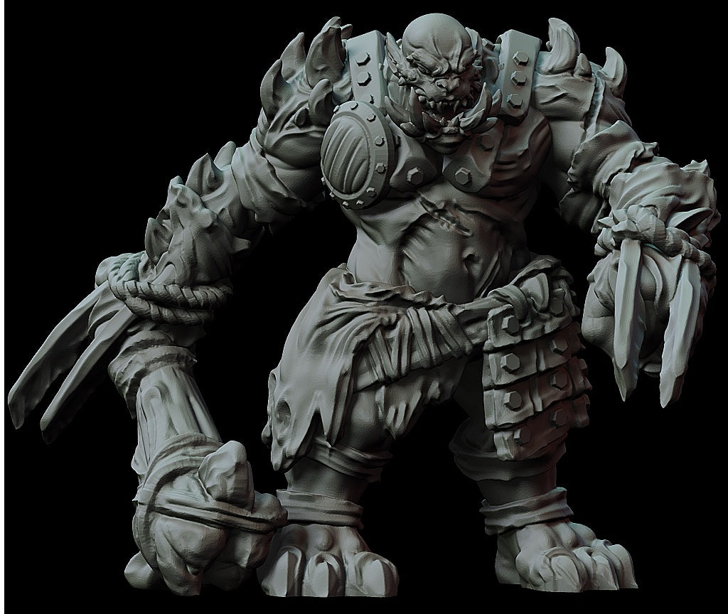Ogre - in Armour with Battleclub