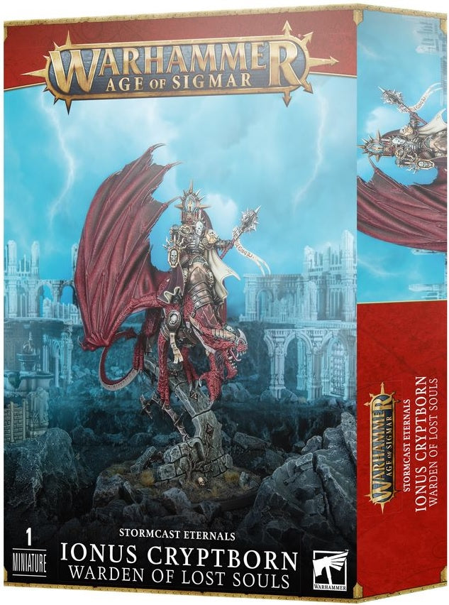 Warhammer Age Of Sigmar Stormcast Eternals Ionus Cryptborn, Warden of