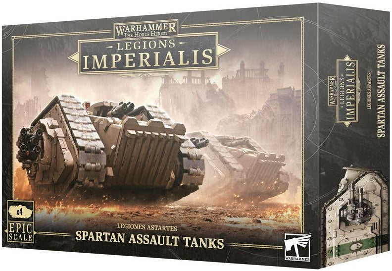 Warhammer The Horus Heresy Legions Imperialis Spartan Assault Tanks