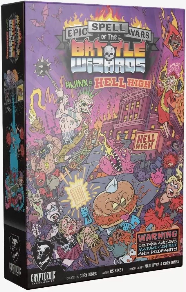 Epic Spell Wars of the Battle Wizards Hijinx at Hell High
