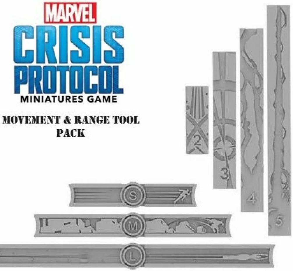 Marvel Crisis Protocol Movement & Range Tool Pack
