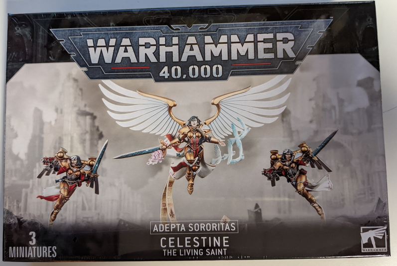 Warhammer 40K Space Marines: Celestine, the Living Saint 52-58